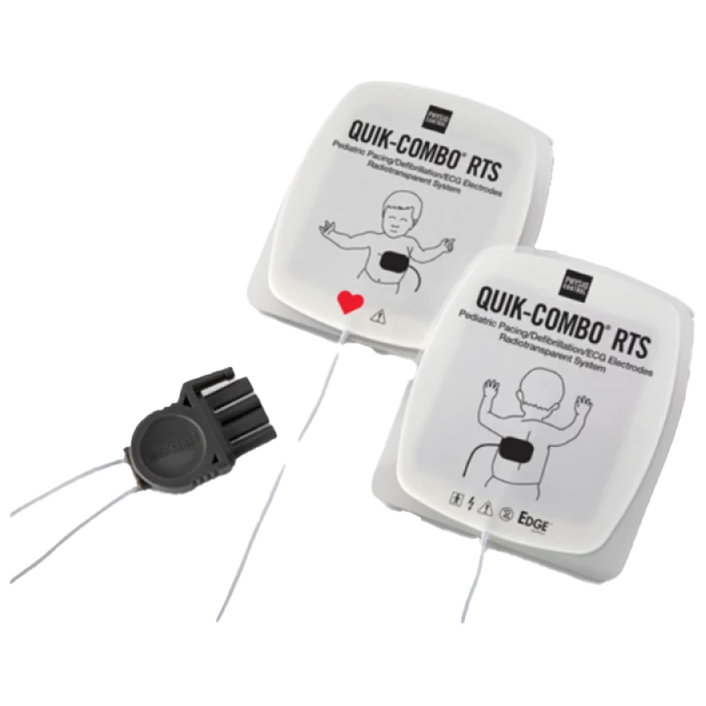 LifePak RTS electrodes with QUIK-COMBO connector – Pediatric (for LP12 ...